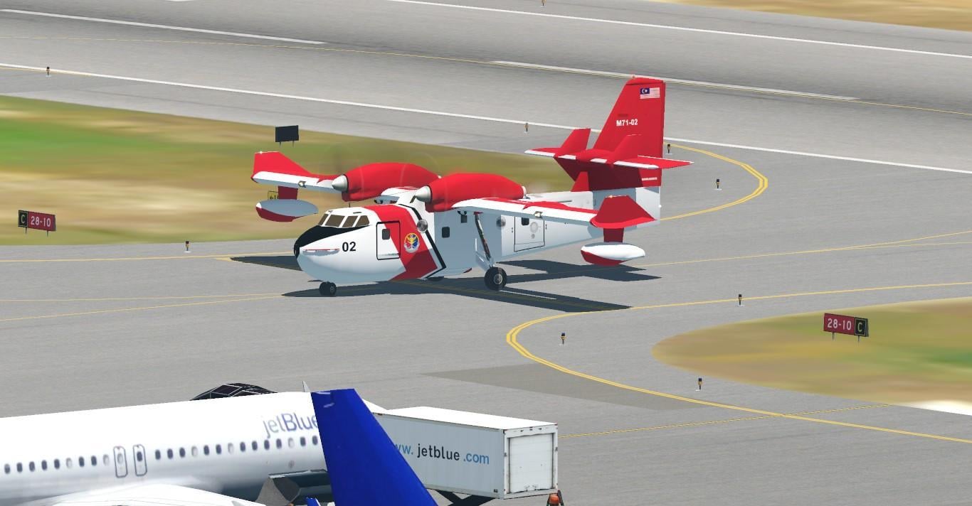 Canadair CL-415 Maritim Malaysia M71-02 Livery - Aircraft Skins ...