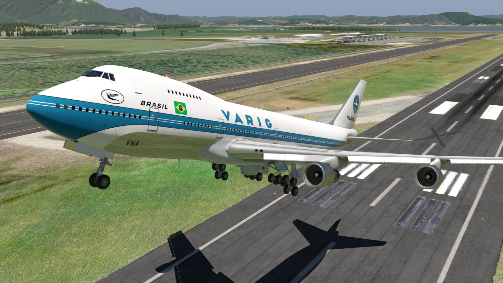VARIG - PP-VNA - Felis 747-200 - Aircraft Skins - Liveries - X-Plane ...