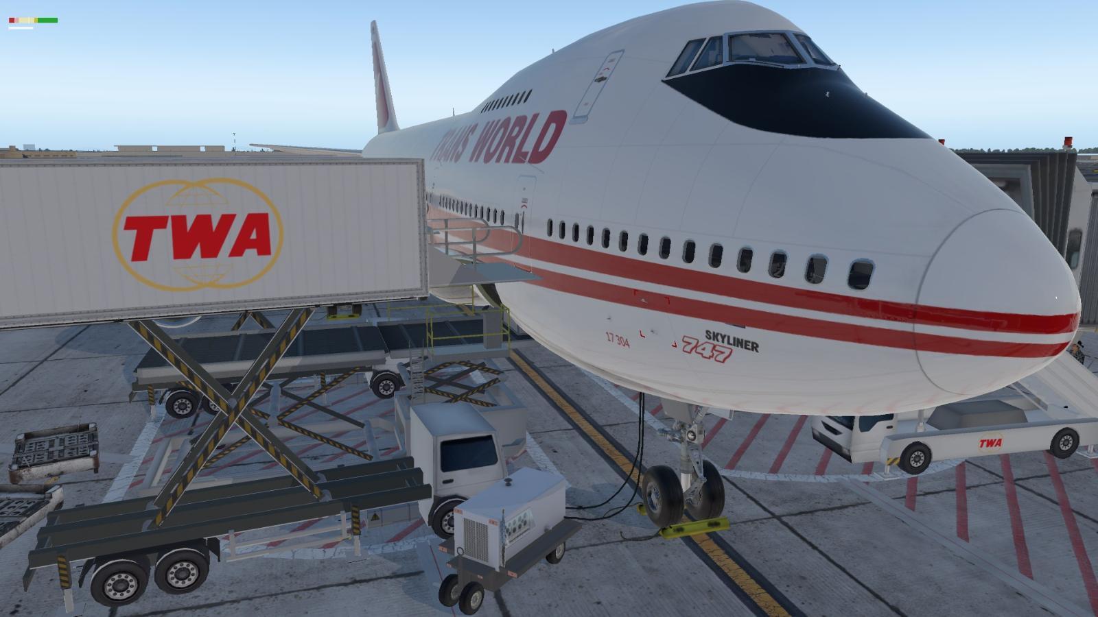 TWA Simple Ground Services livery - X-Plane Ground Vehicles - X-Plane ...