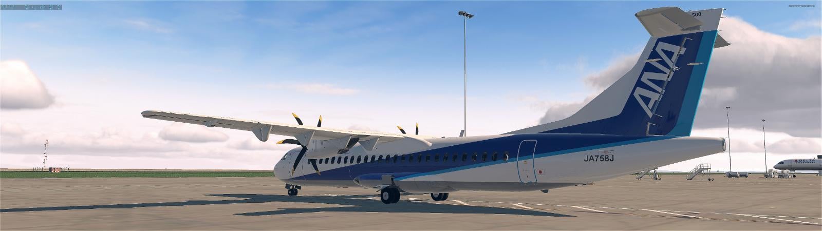 Updated! Aerosoft ATR72-500 (JA758J+JA758A+JA76JB) "ANA - All Nippon ...