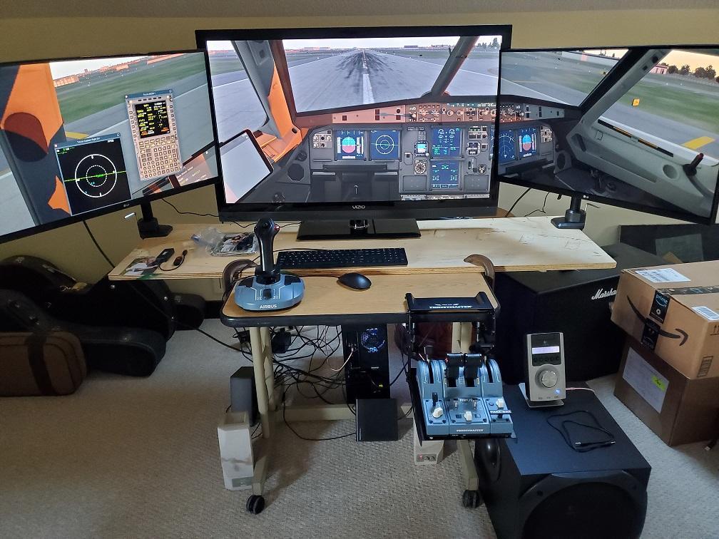 Triple display setup caused most instrument to become inop - Airbus ...