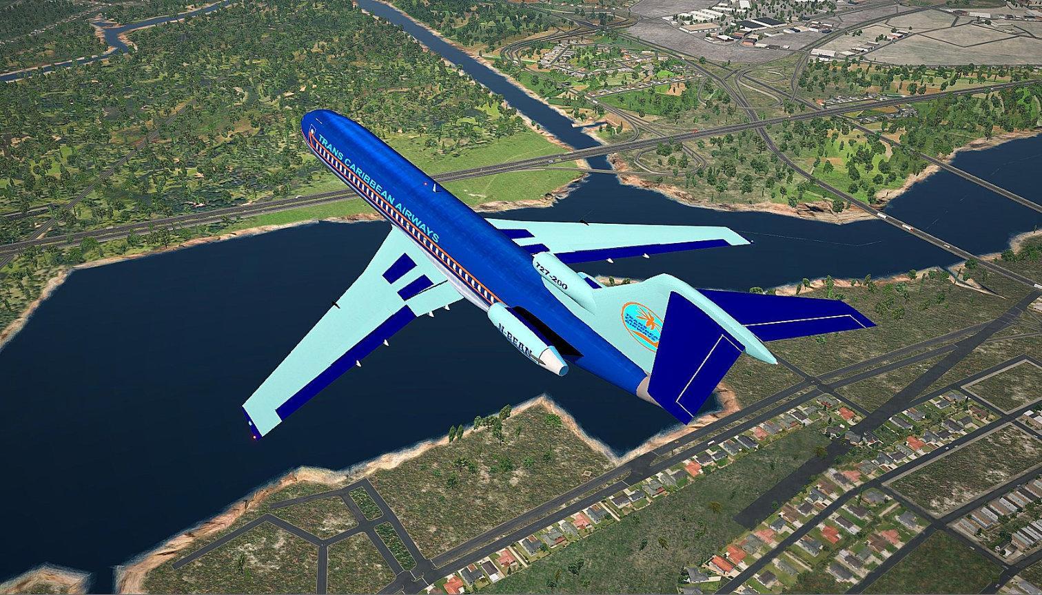 Trans Caribbean Airways N-BEAN (Boeing 727-200 ADV) - Aircraft Skins ...