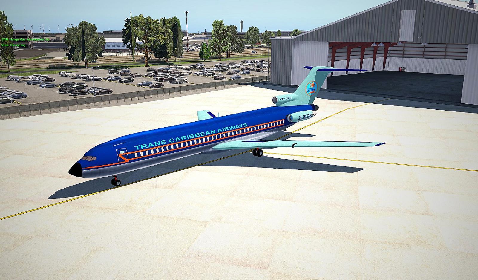 Trans Caribbean Airways N-BEAN (Boeing 727-200 ADV) - Aircraft Skins ...