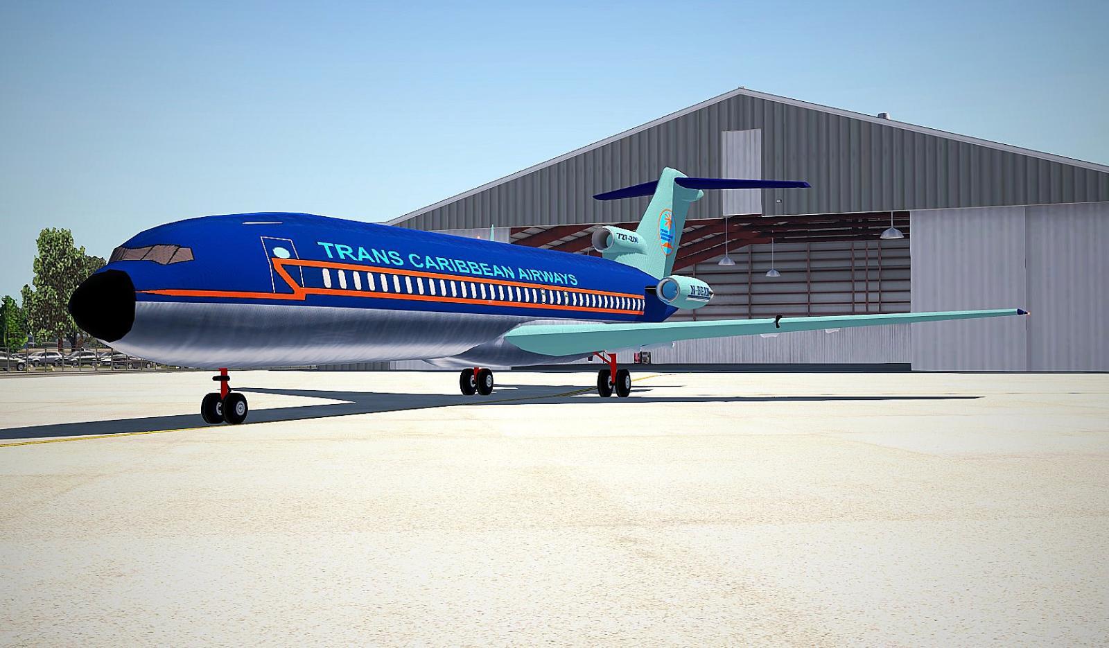Trans Caribbean Airways N-BEAN (Boeing 727-200 ADV) - Aircraft Skins ...