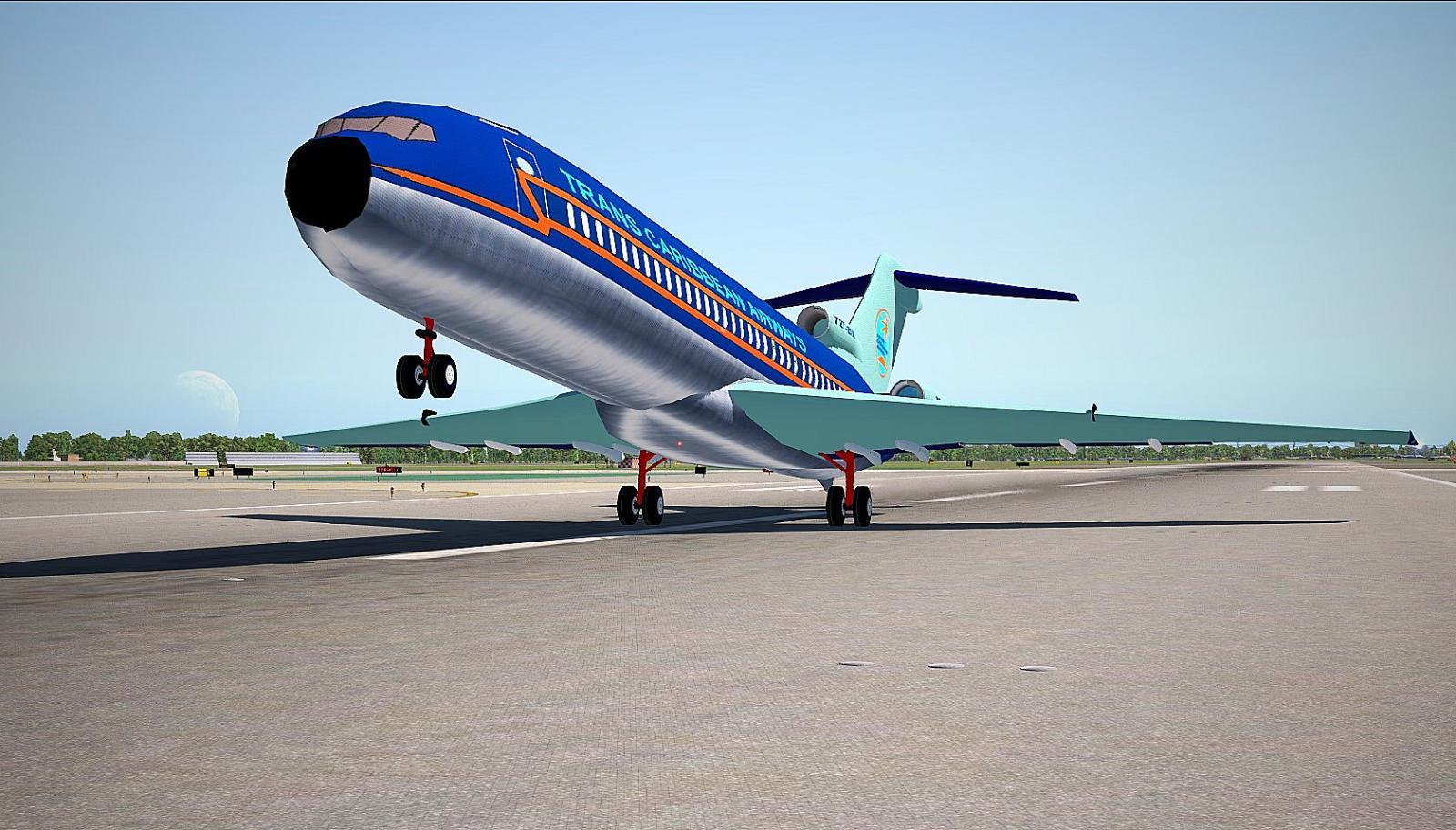 Trans Caribbean Airways N-BEAN (Boeing 727-200 ADV) - Aircraft Skins ...