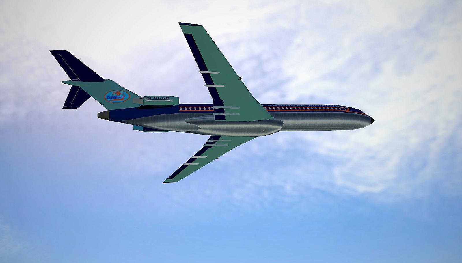 Trans Caribbean Airways N-BEAN (Boeing 727-200 ADV) - Aircraft Skins ...