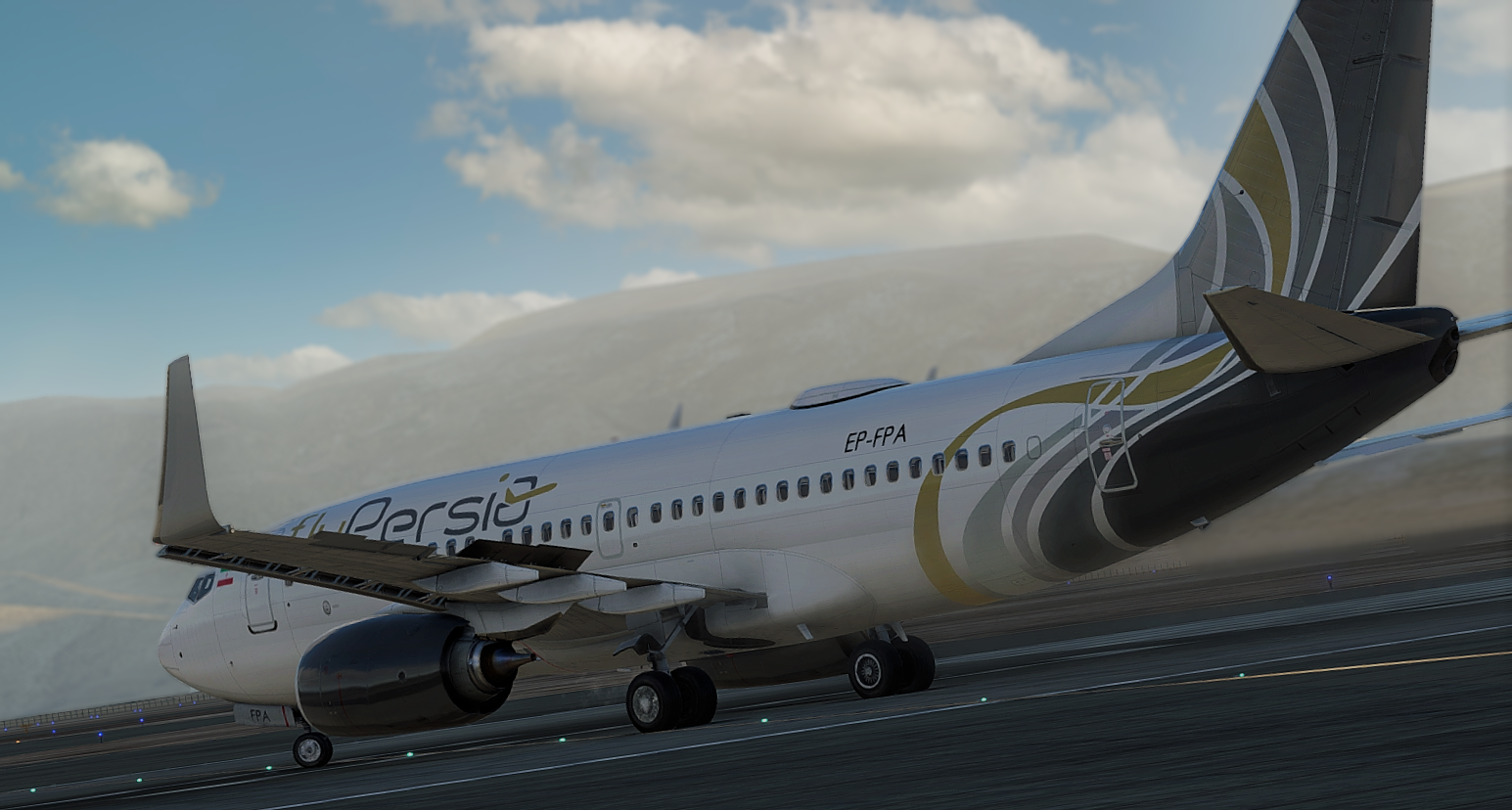 levelUP- Flypersia 737-70NG (clean and dirty ) - Aircraft Skins ...