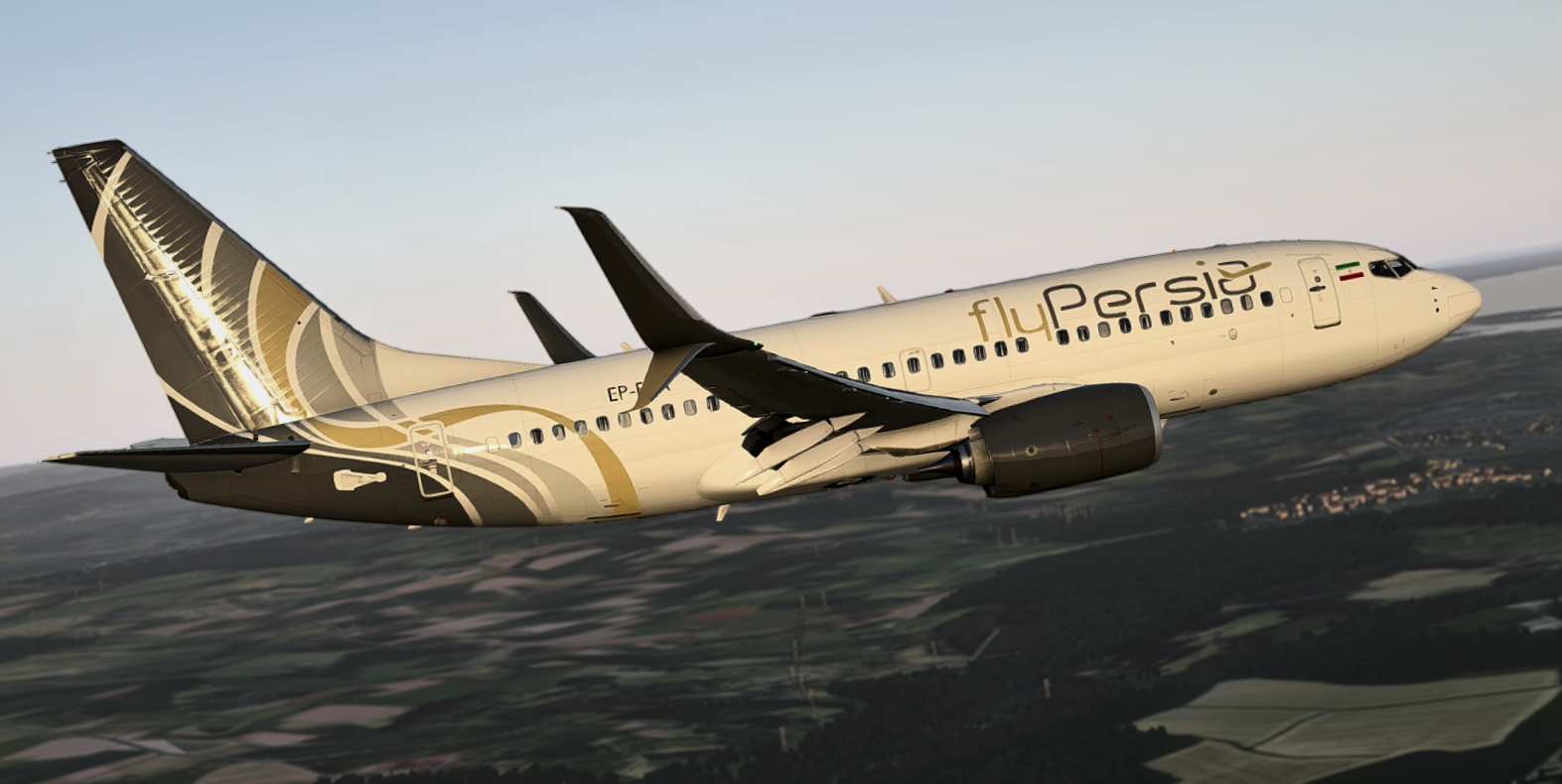 levelUP- Flypersia 737-70NG (clean and dirty ) - Aircraft Skins ...