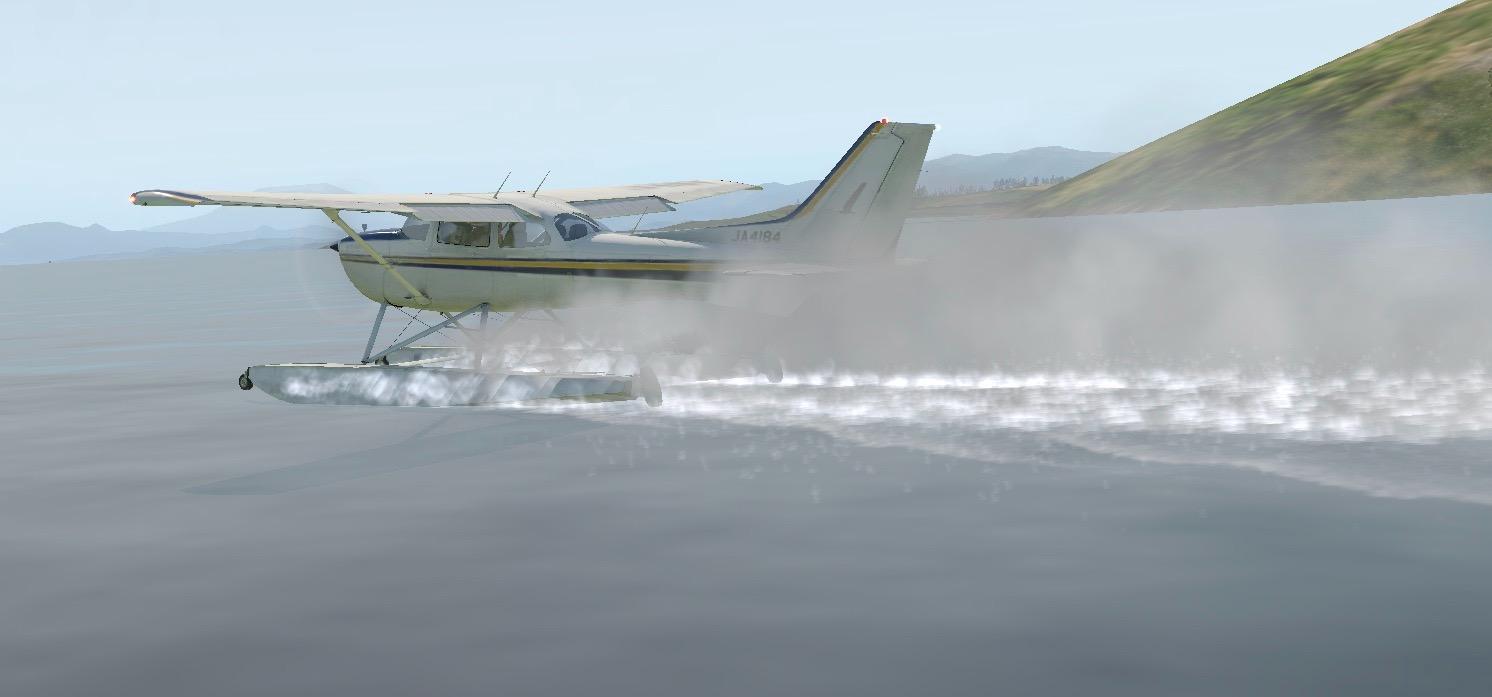 Water Effects for the Default C172 Floatplane (XP12) - Textures - X ...
