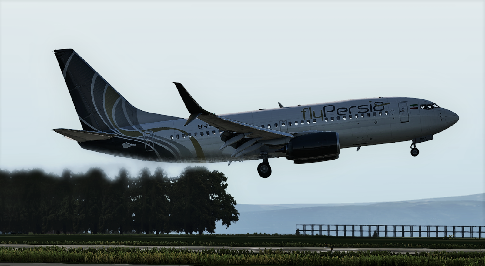 levelUP- Flypersia 737-70NG (clean and dirty ) - Aircraft Skins ...