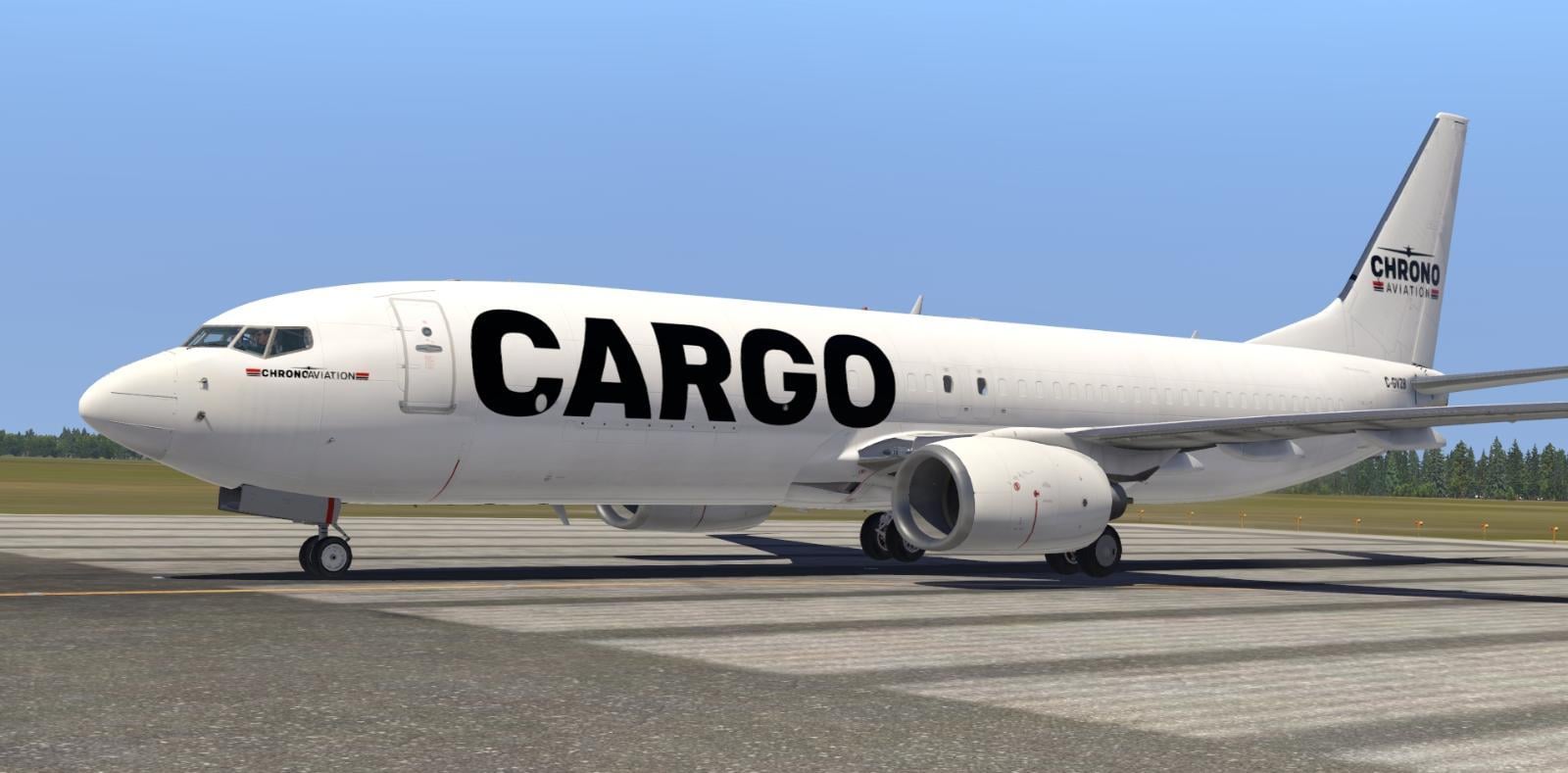 Chrono Aviation C-GVZB Cargo Livery for Zibo's 737-800 - Aircraft Skins ...