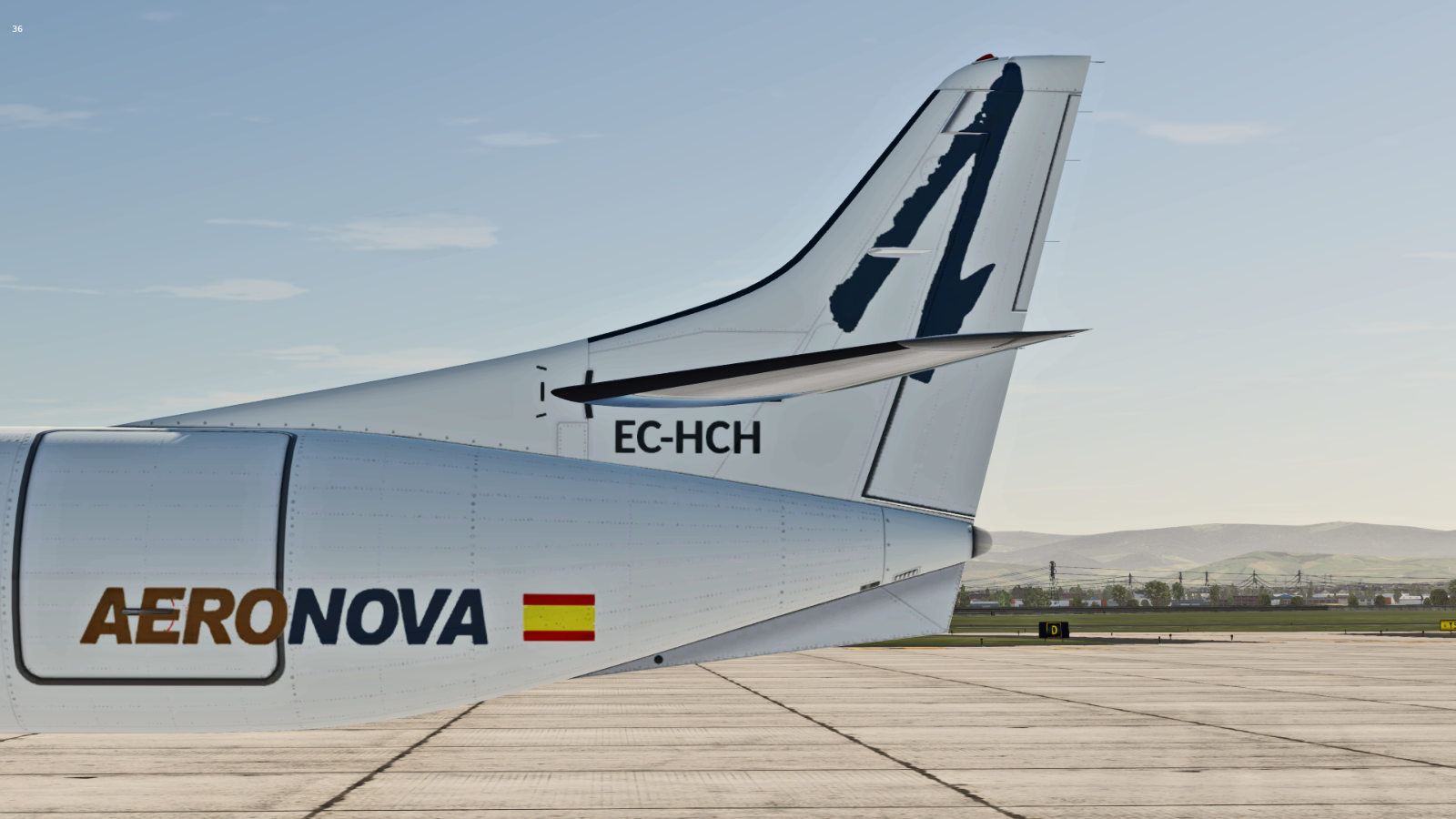 Aeronova EC-HCH for Metroliner III AC - Aircraft Skins - Liveries - X ...