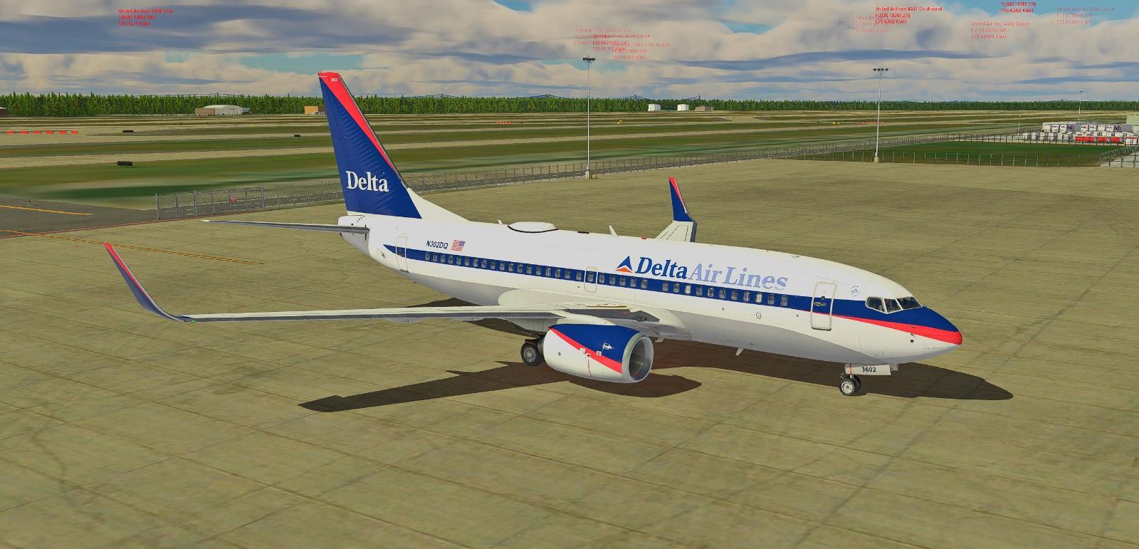 Delta Air Lines (Ron Allen) 737 Collection - LevelUp 737NG - Aircraft ...