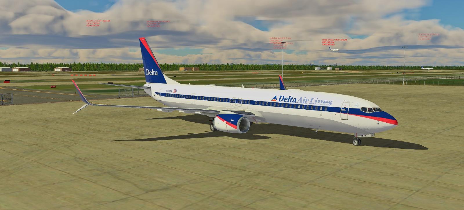 Delta Air Lines (Ron Allen) 737 Collection - LevelUp 737NG - Aircraft ...
