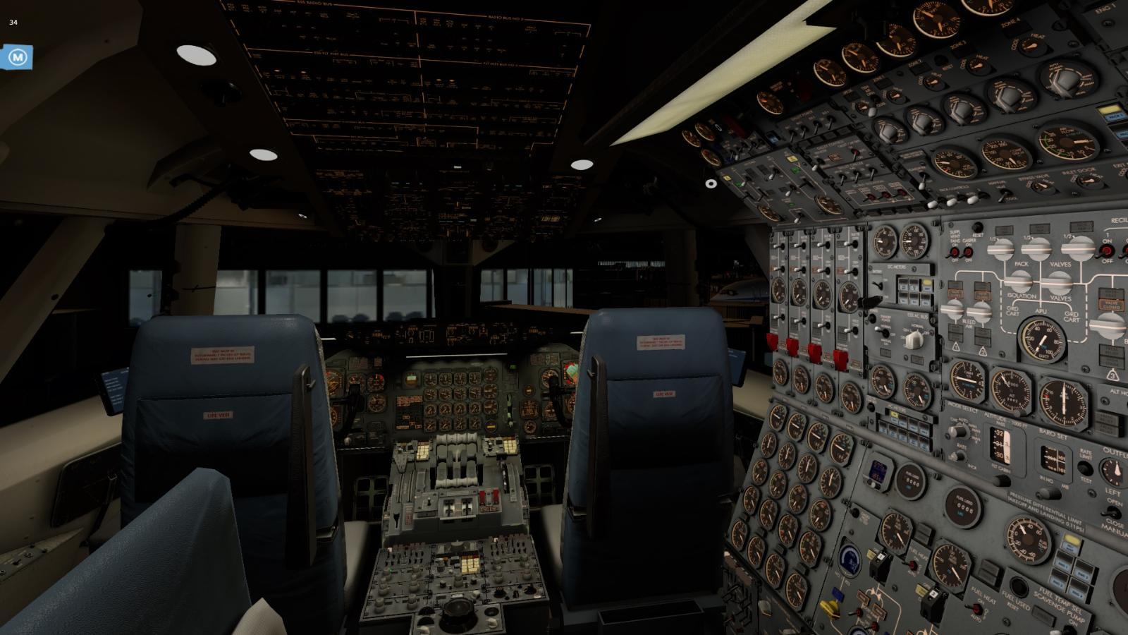 Cockpit dome light - 747-200 Classic - X-Plane.Org Forum