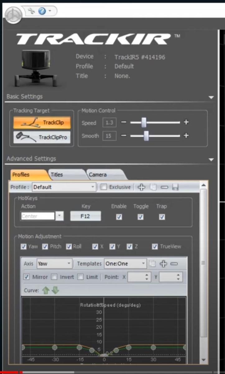 TrackIR 5 Attack by Motion Blurries - X-Camera - X-Plane.Org Forum