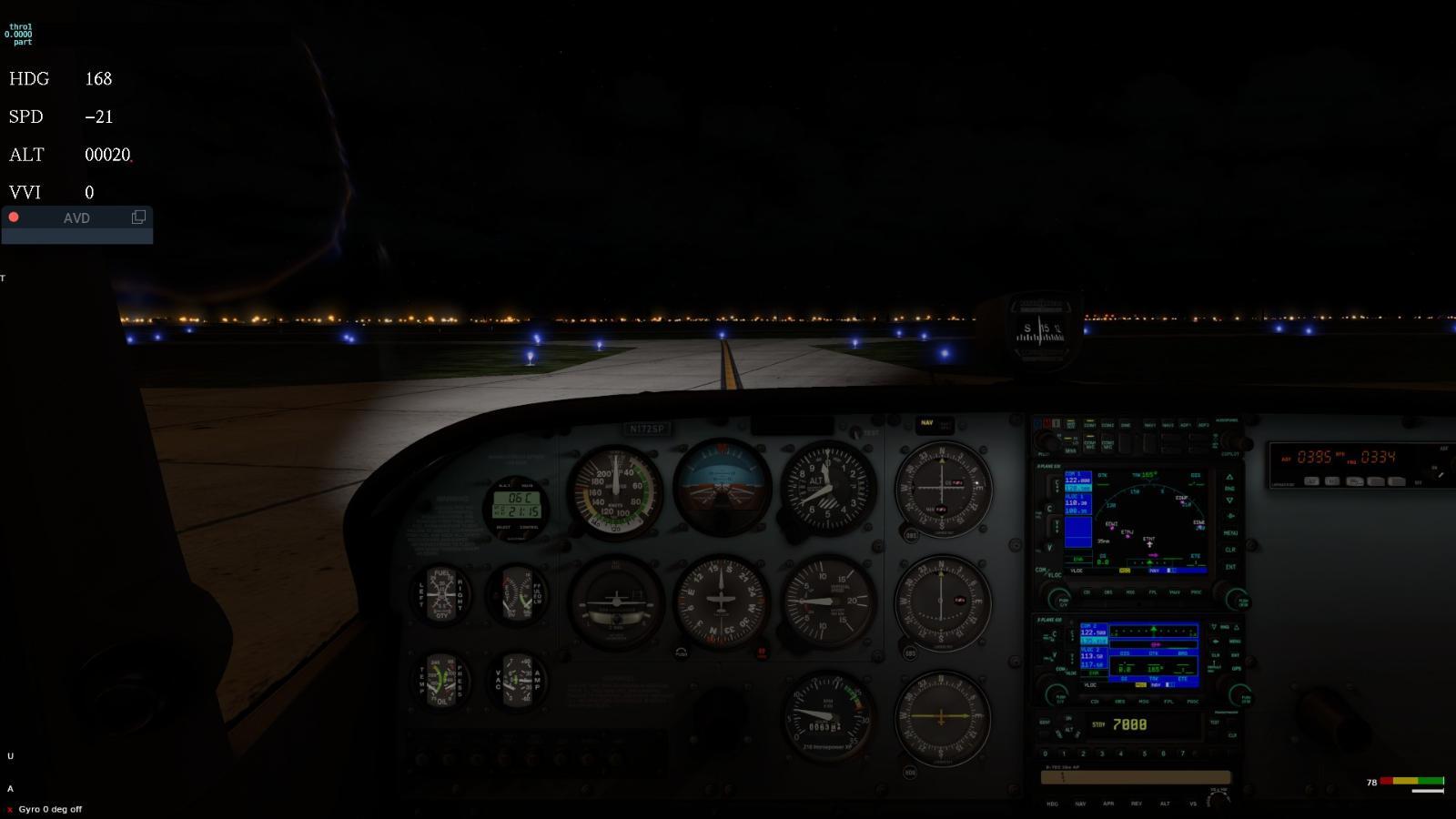 LIGHTING MOD FOR DEFAULT CESSNA C172 - Airliners - X-Plane.Org Forum