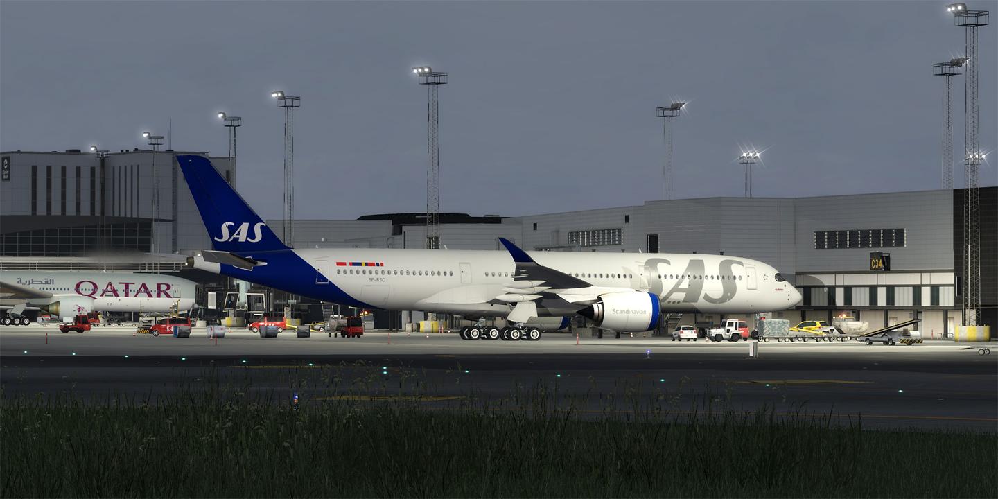 Flight Factor A350-900 SAS Scandinavian Airlines (SE-RSC ...