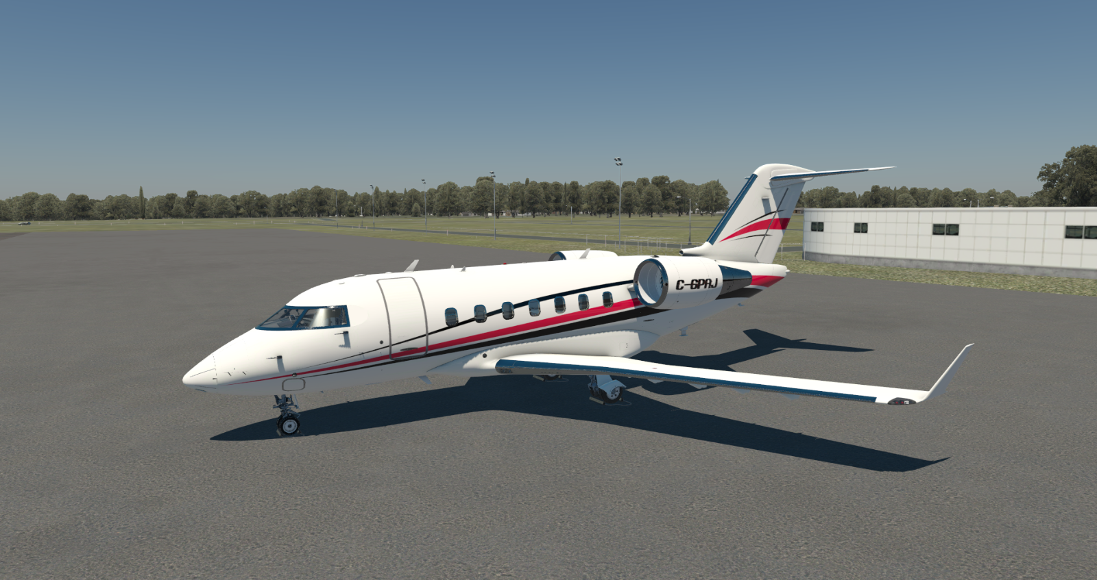 Hot Start Challenger 650 C-GPAJ Livery - Aircraft Skins - Liveries - X ...
