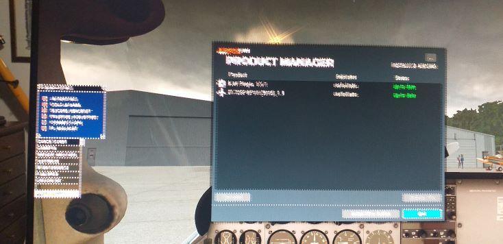C172SP - the controls on the left of the screen are now unreadable ...