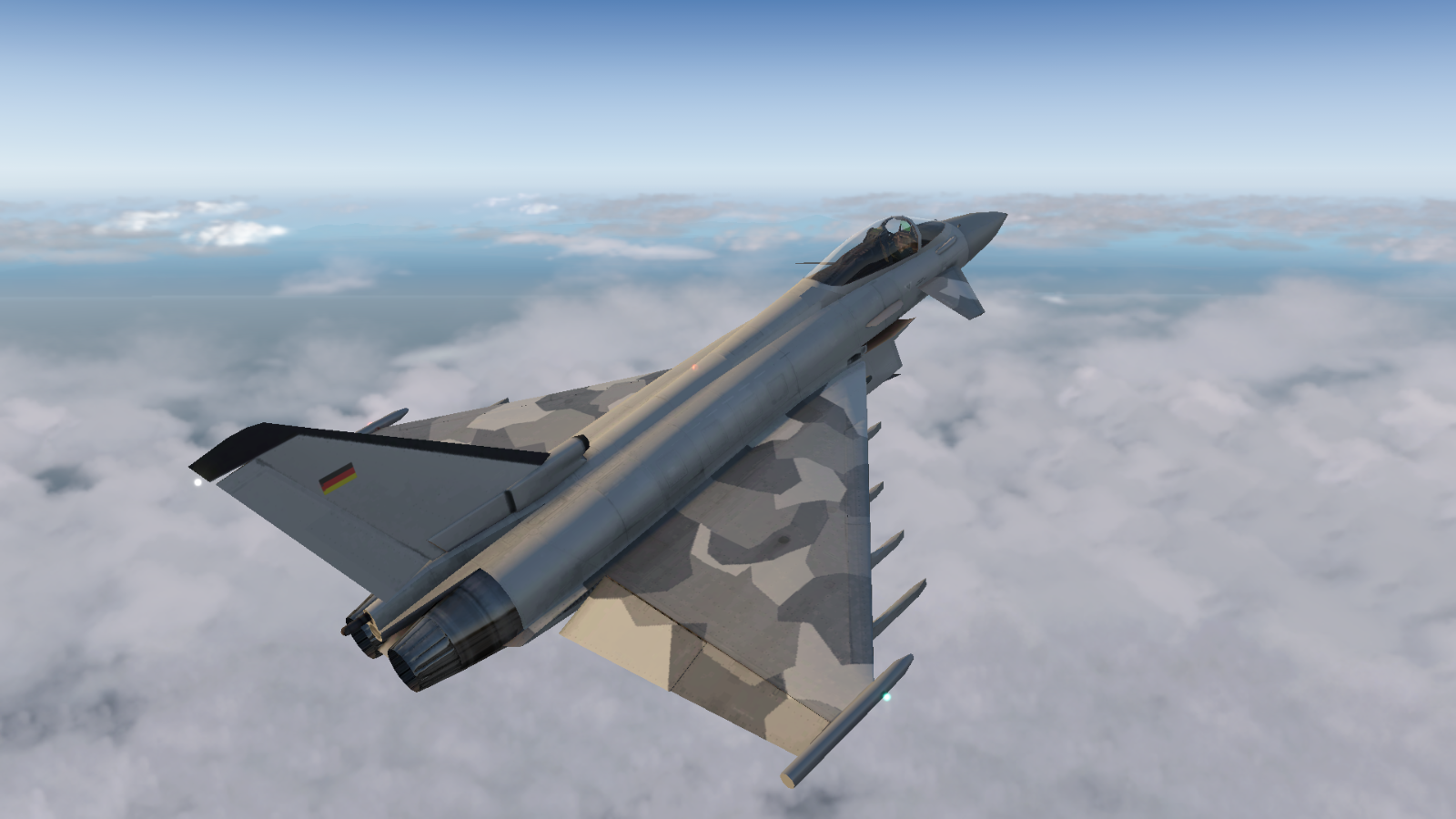 Eurofighter "Typhoon" fictional WinterCamo - Aircraft Skins - Liveries ...