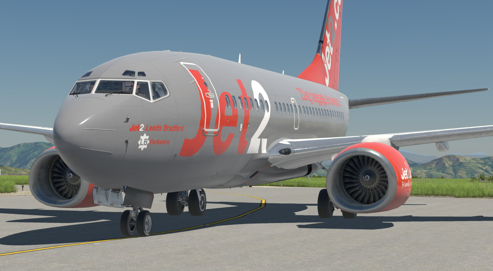 [60NG) Jet2 - LevelUp 737-600 LeedsBradford Livery - Aircraft Skins ...