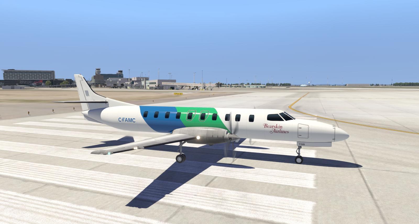 Bearskin Airlines Transition Livery for Starvingpilot's Metroliner ...