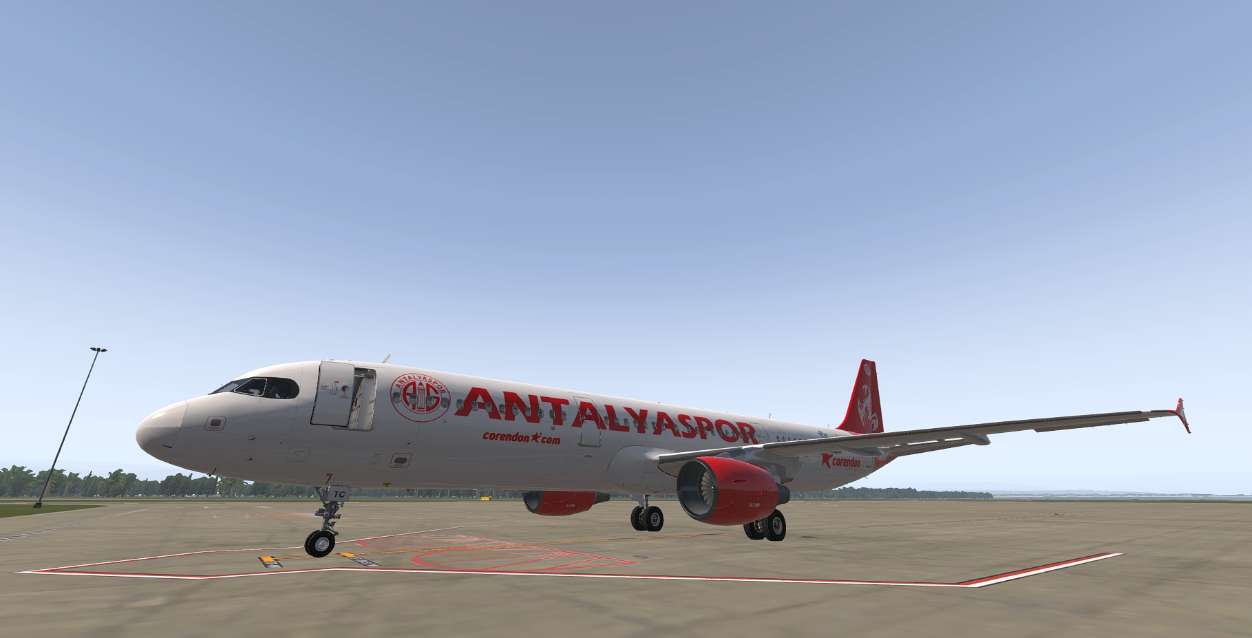 TOLISS A321 - ANTALYASPOR FOOTBALL CLUB LIVERY - Toliss A321 - X-Plane ...