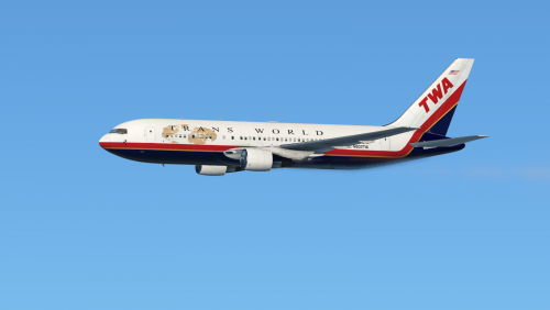 TWA Trans World Airlines 767-200 - Aircraft Skins - Liveries - X-Plane ...