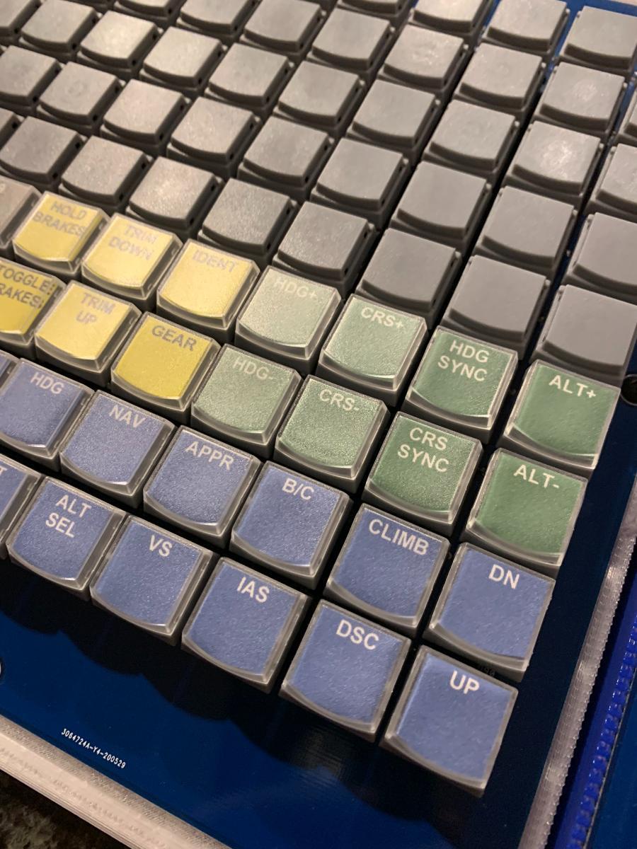 Custom Keyboards for VATSIM and XPlane - Cockpit Designers - X-Plane ...
