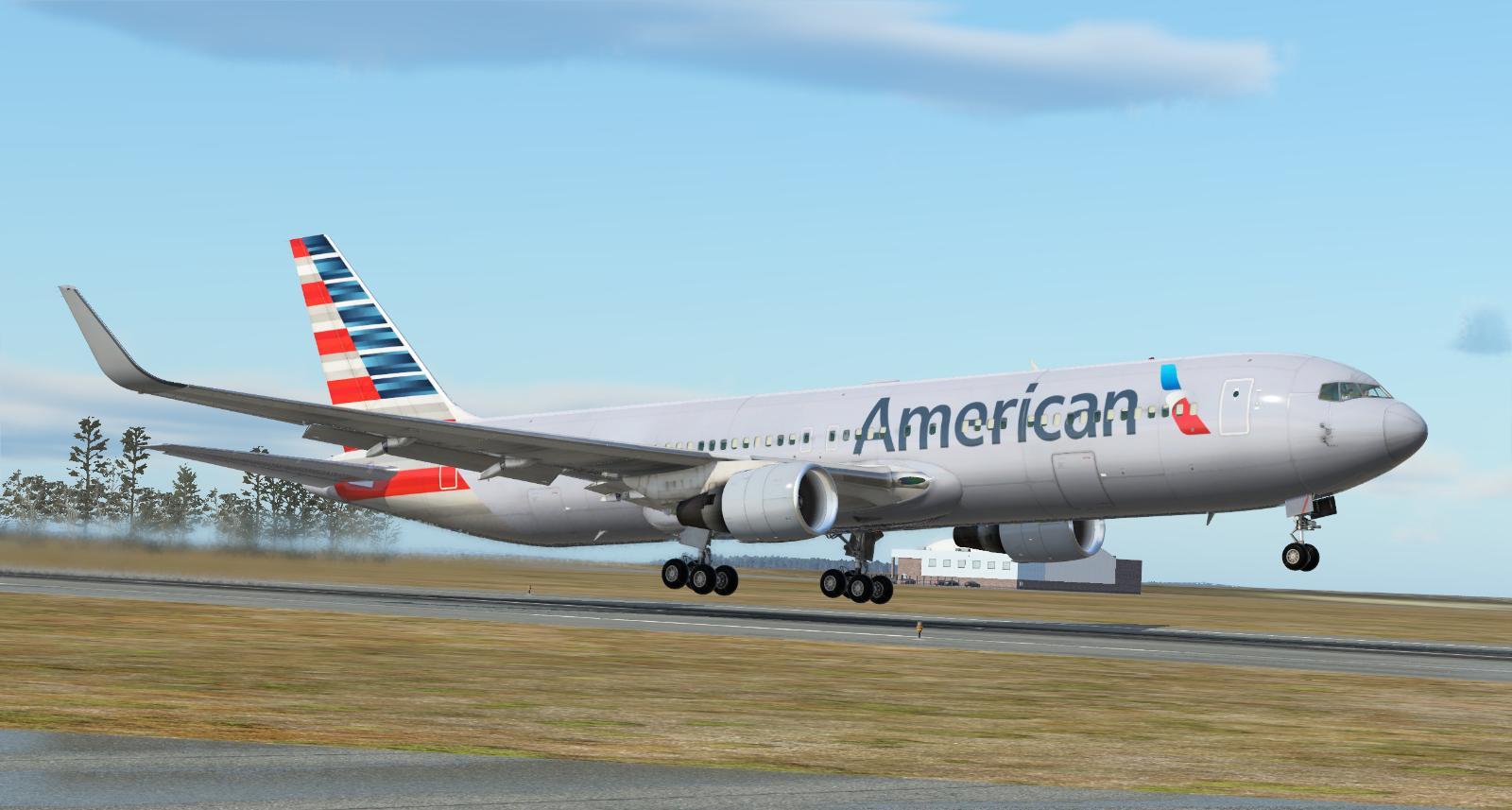 A revised American Airlines livery for the 767 - FlightFactor Official ...