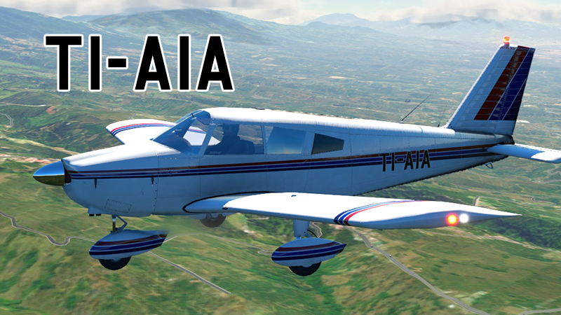 TI-AIA Piper Cherokee PA28-180 AeroSphere - Aircraft Skins - Liveries ...