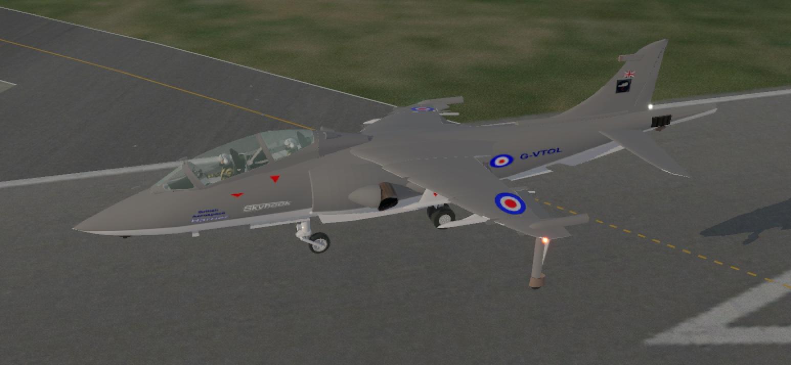 Hawker Harrier T52 “T-bird" - Military Aircraft - X-Plane.Org Forum
