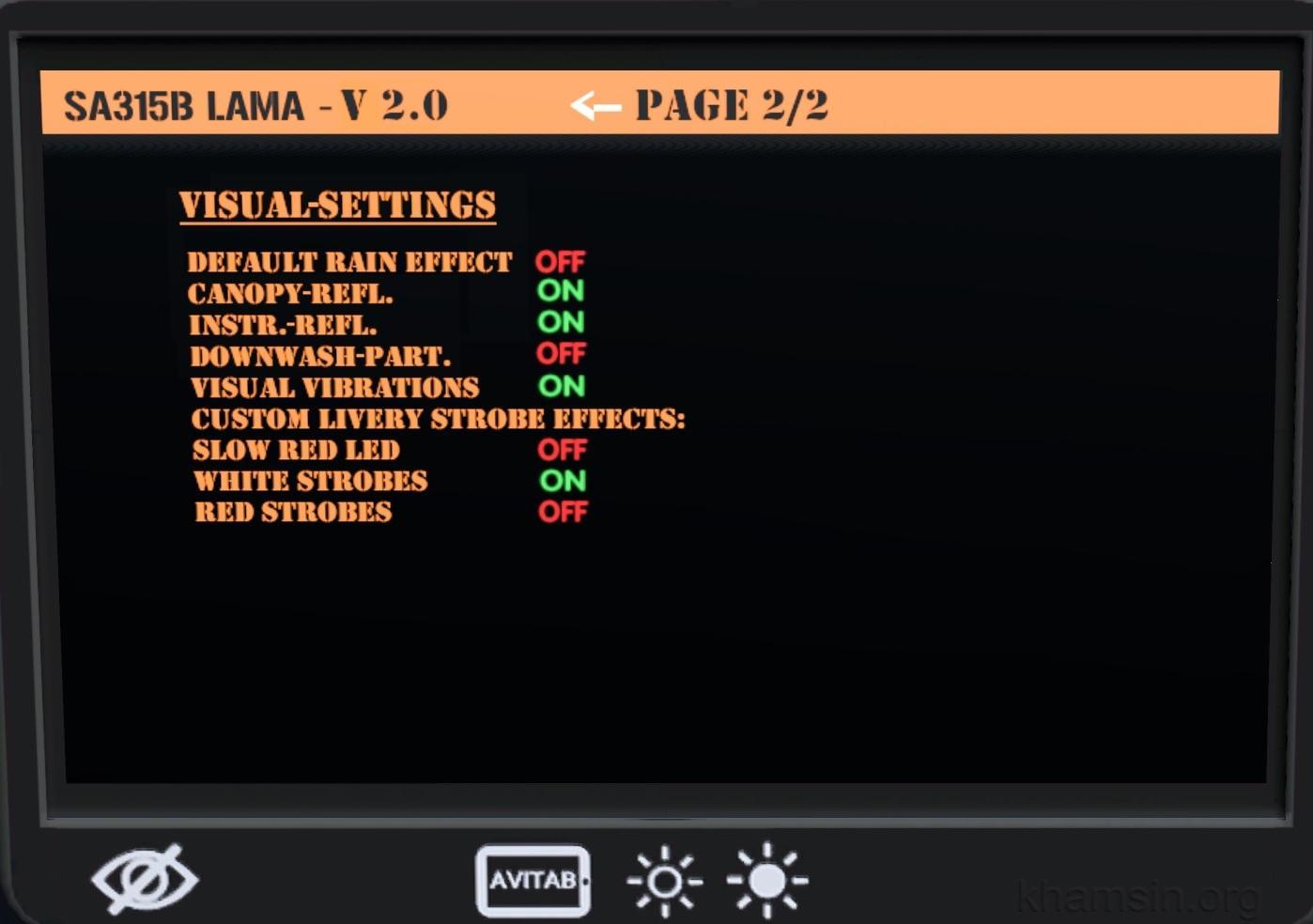 Different strobe lights ? - X-Plane 11 SA-315 B Lama v1 - X-Plane.Org Forum
