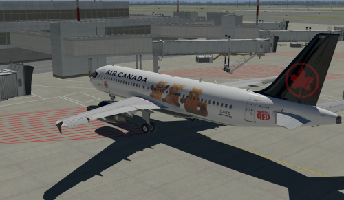 Air Canada Turning Red Livery - Aircraft Skins - Liveries - X-Plane.Org ...