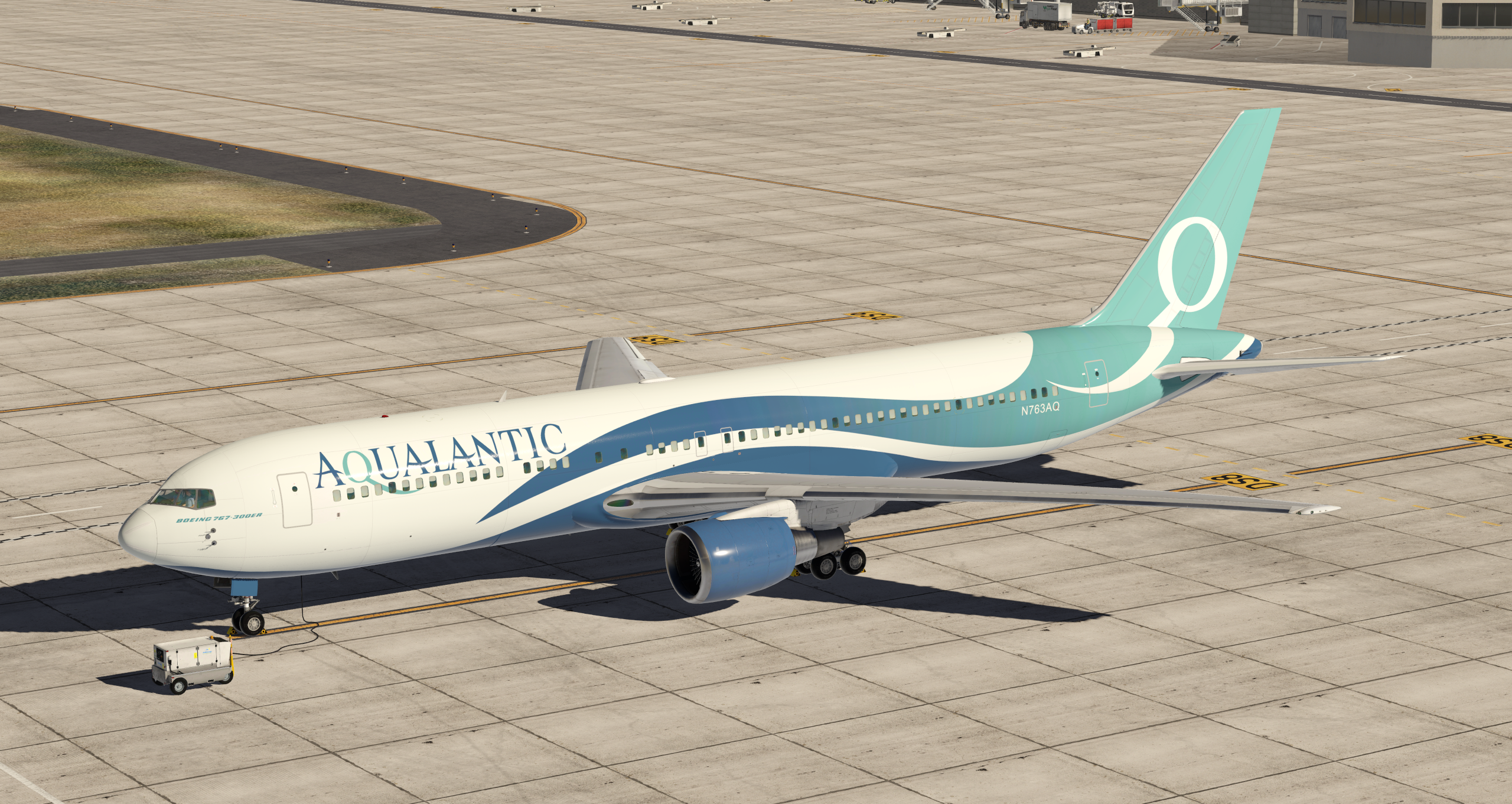 Aqualantic Airlines Boeing 767-300ER - FlightFactor - X-Plane.Org Forum