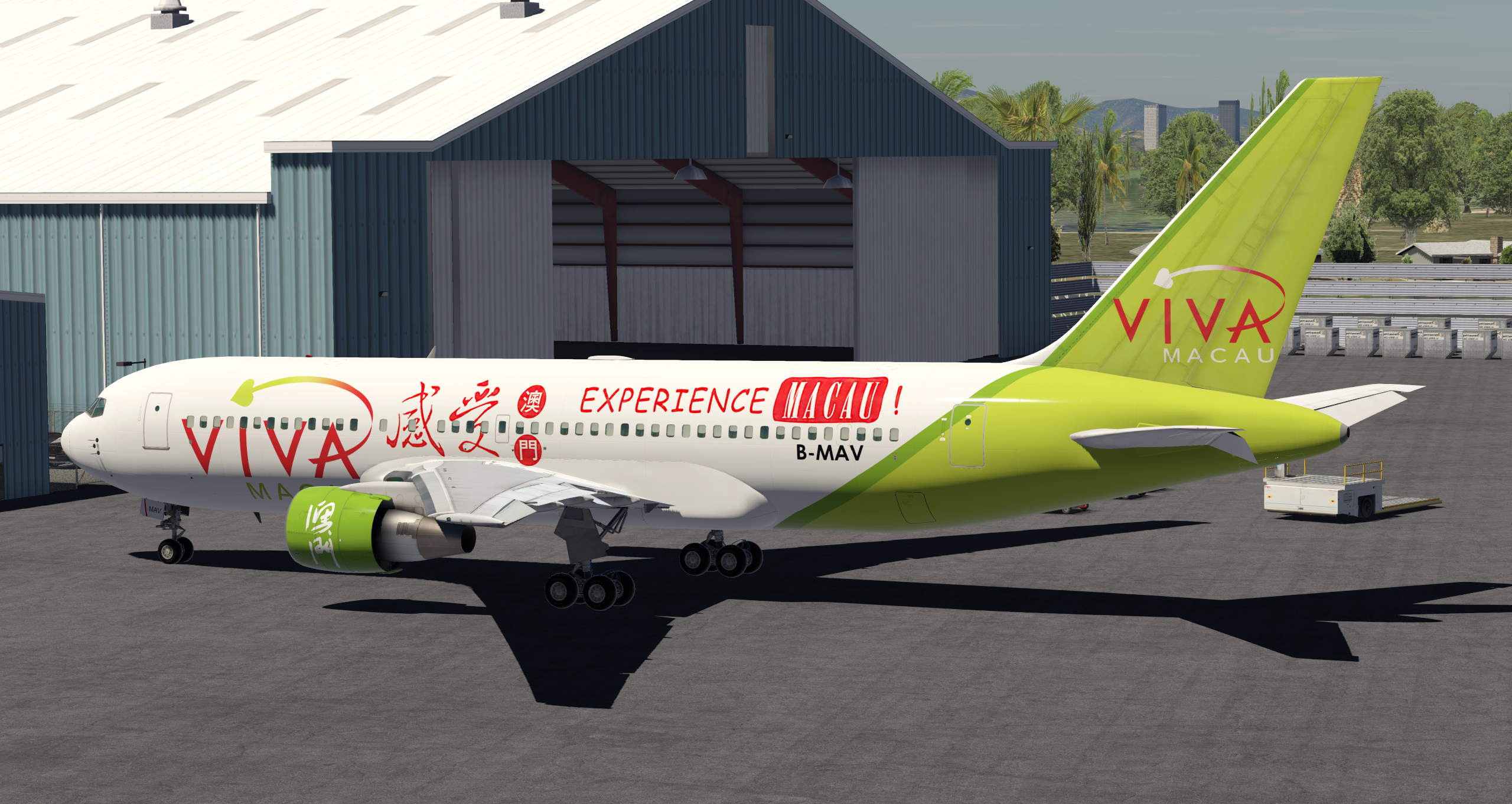 Viva Macau fleet: Boeing 767 pack - FlightFactor - X-Plane.Org Forum