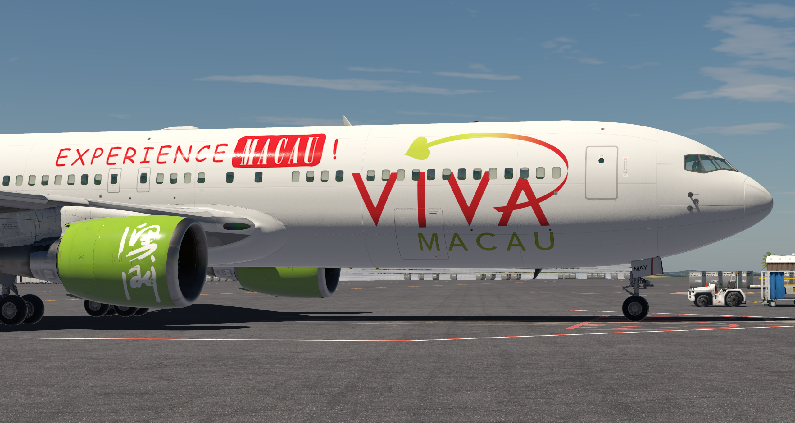 Viva Macau fleet: Boeing 767 pack - FlightFactor - X-Plane.Org Forum