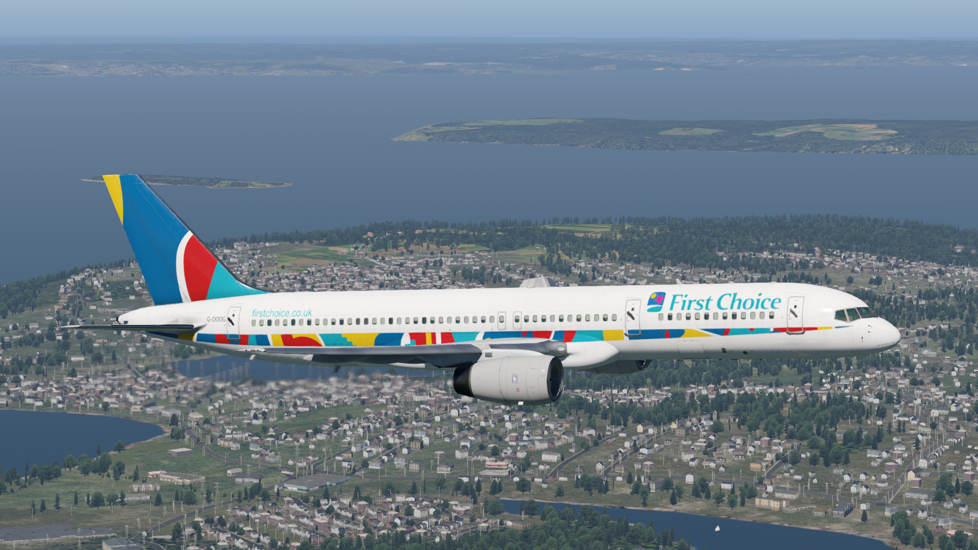 [757-200] First Choice / air 2000 Hybrid Livery G-OOOG - FlightFactor ...