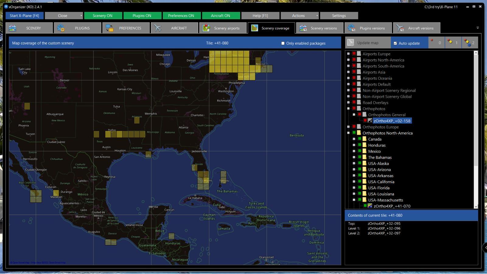 Have noticed something "weird" upon opening "Orthophotos--North America ...