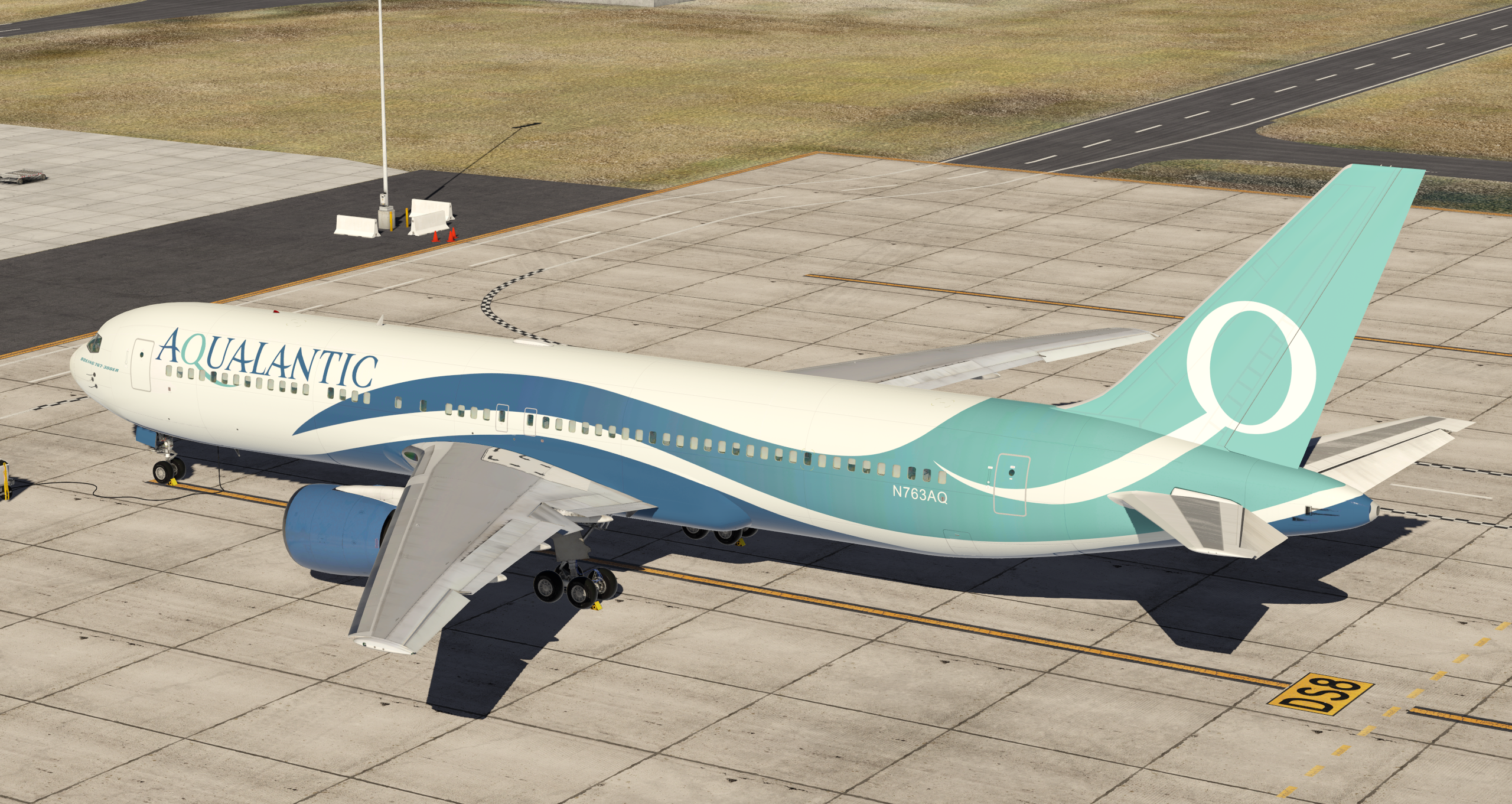 Aqualantic Airlines Boeing 767-300ER - FlightFactor - X-Plane.Org Forum