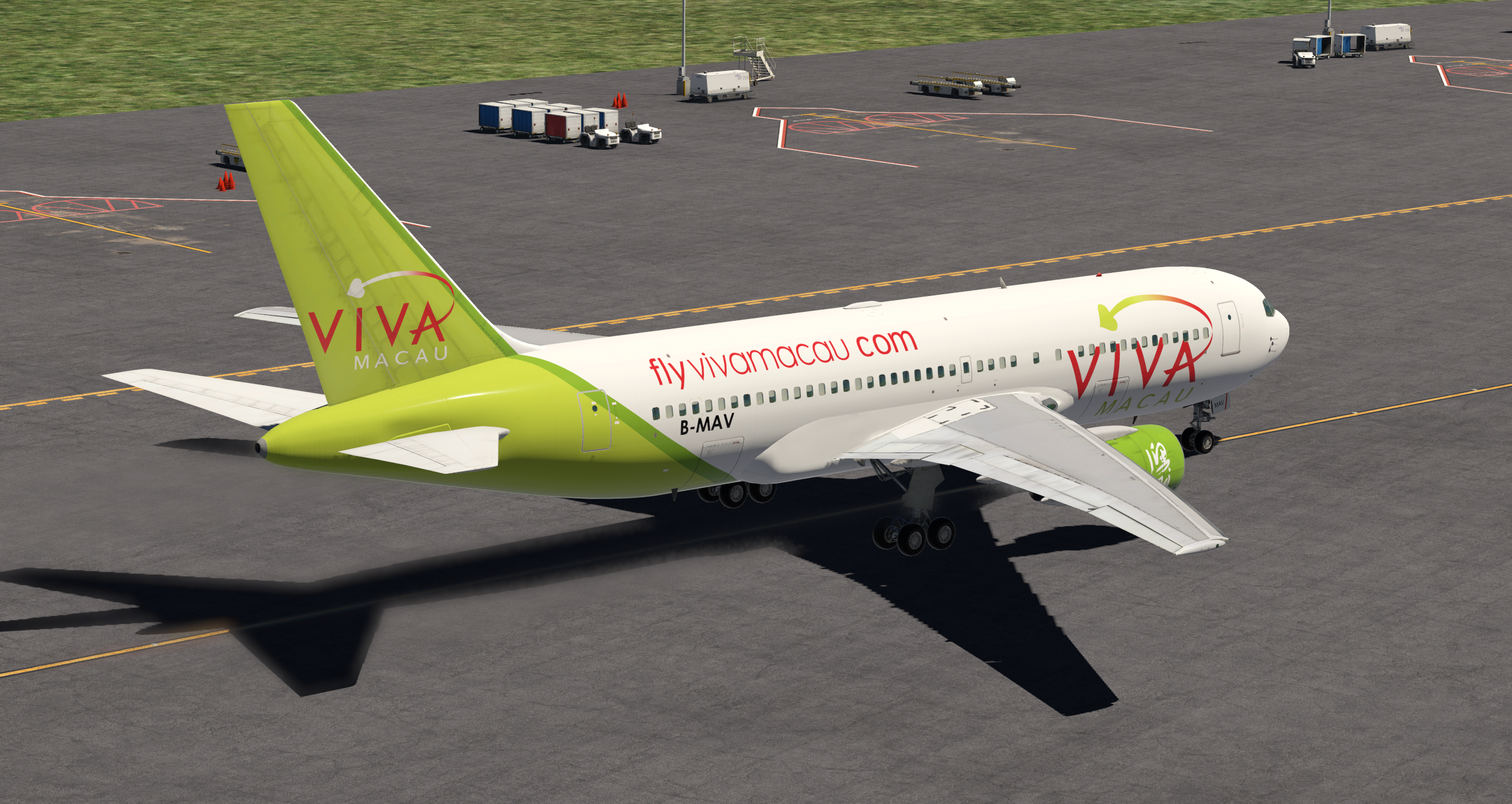 Viva Macau fleet: Boeing 767 pack - FlightFactor - X-Plane.Org Forum