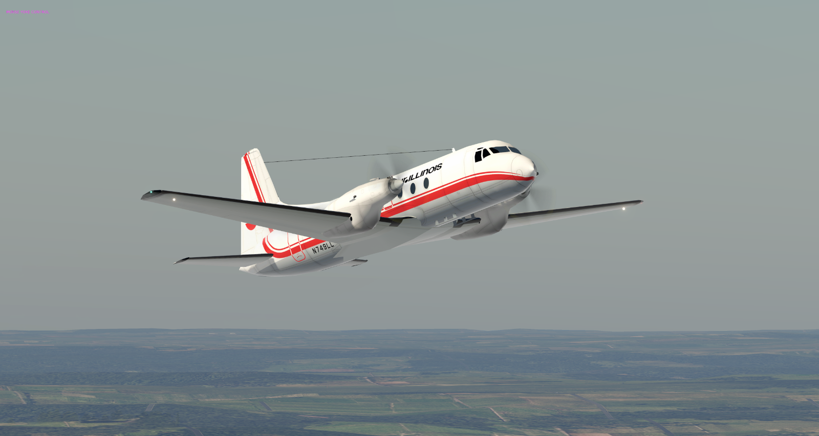 Air Illinois Hawker Siddeley HS748 N748LL & N749LL - Aircraft Skins ...