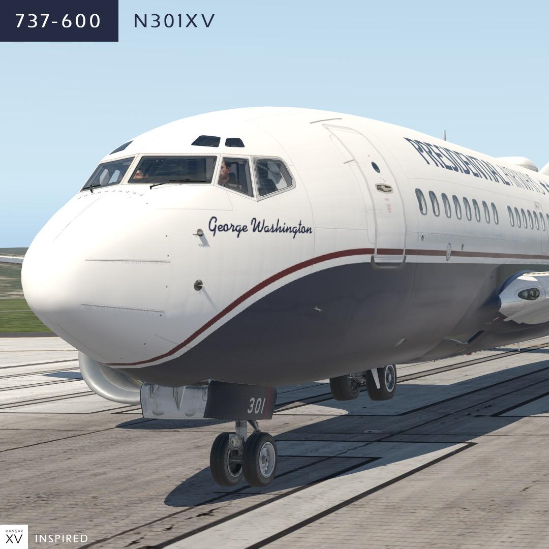 Presidential Airways - LevelUp 737NG Livery Pack - Aircraft Skins ...