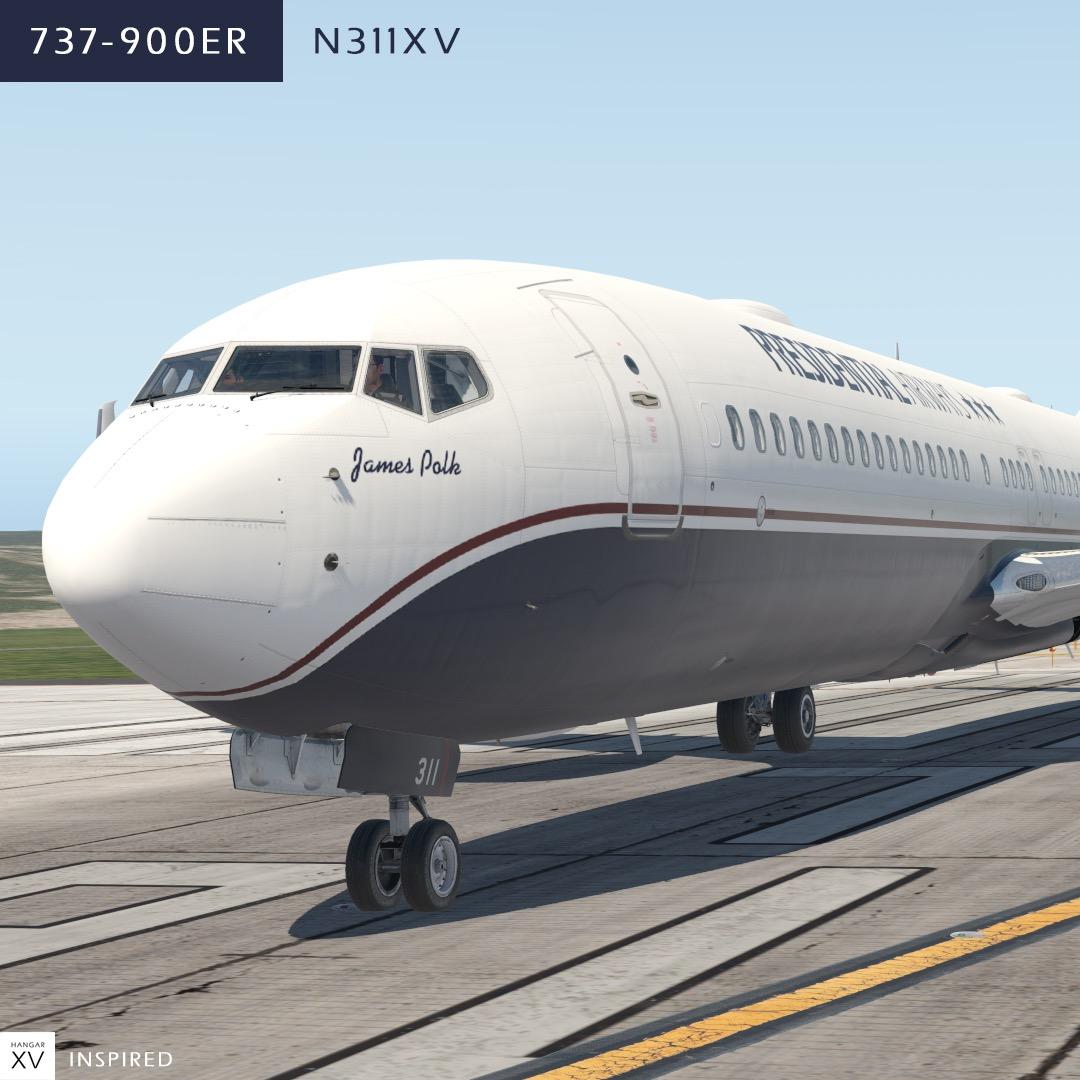 Presidential Airways - LevelUp 737NG Livery Pack - Aircraft Skins ...