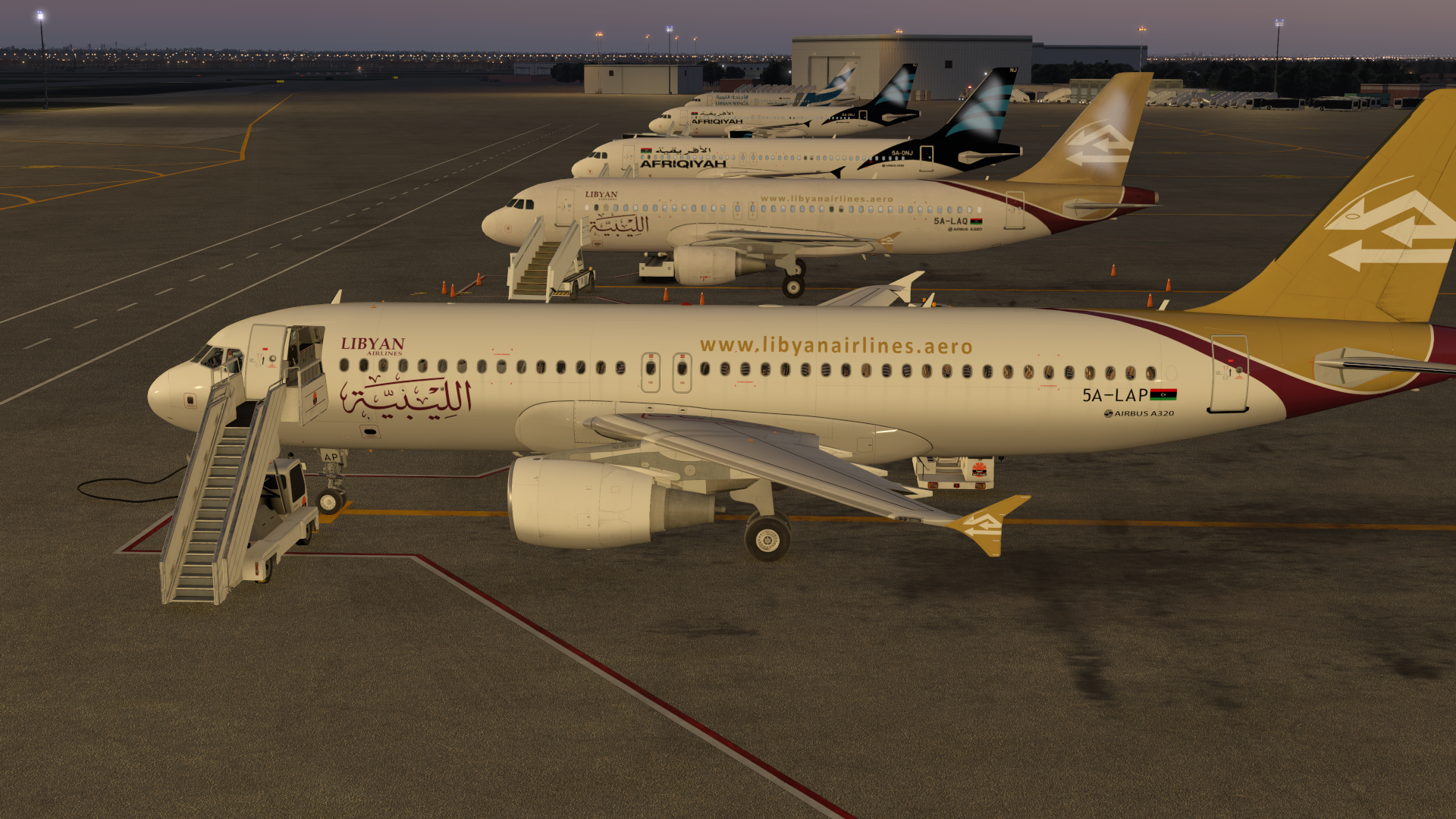 Libyan Airlines A320 Fleet (FFA320) - FlightFactor - X-Plane.Org Forum