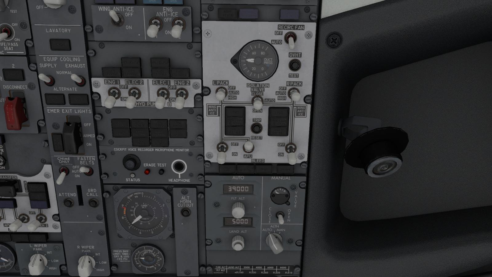 LevelUp 737 Cabin Altitude Warning - General X-Plane Discussion - X ...