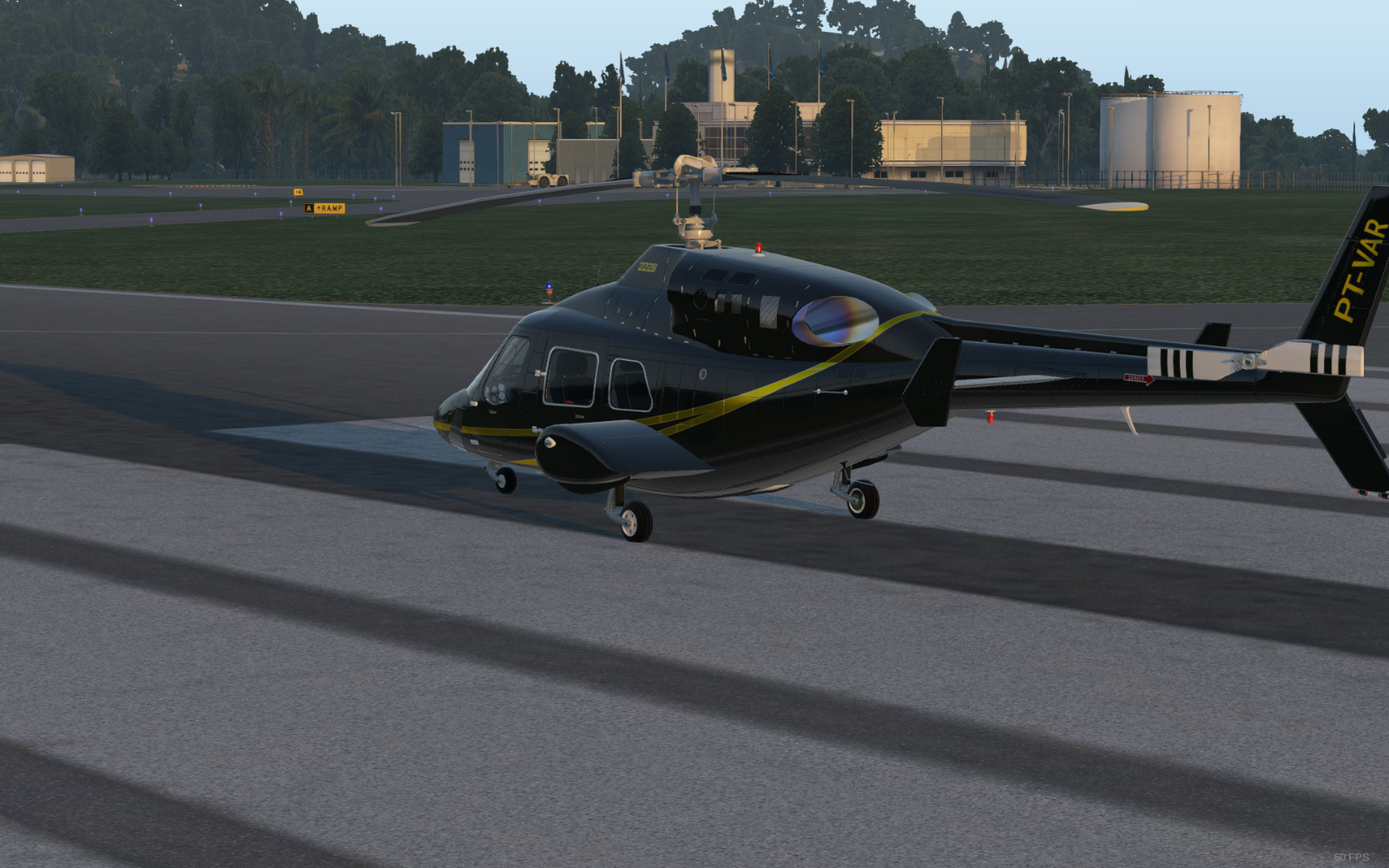 CowanSim Bell 222B Black-Gold Business Livery - Aircraft Skins ...