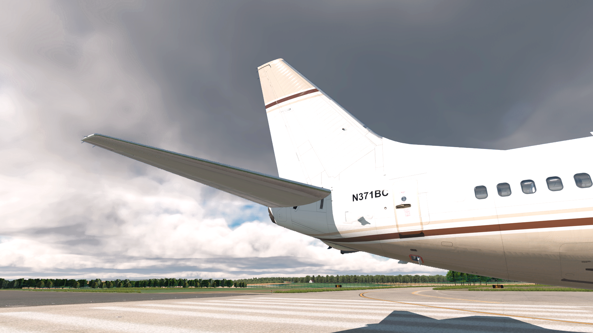 N371BC BBJ Livery || Level Up 737 - Aircraft Skins - Liveries - X-Plane ...