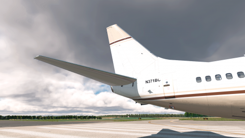 N371BC BBJ Livery || Level Up 737 - Aircraft Skins - Liveries - X-Plane ...